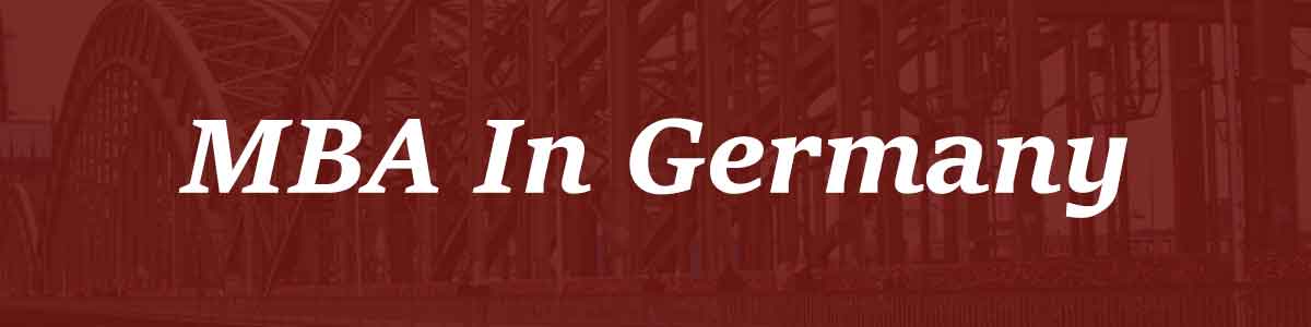 MBA in Germany | Study MBA in Germany | Study in Germany